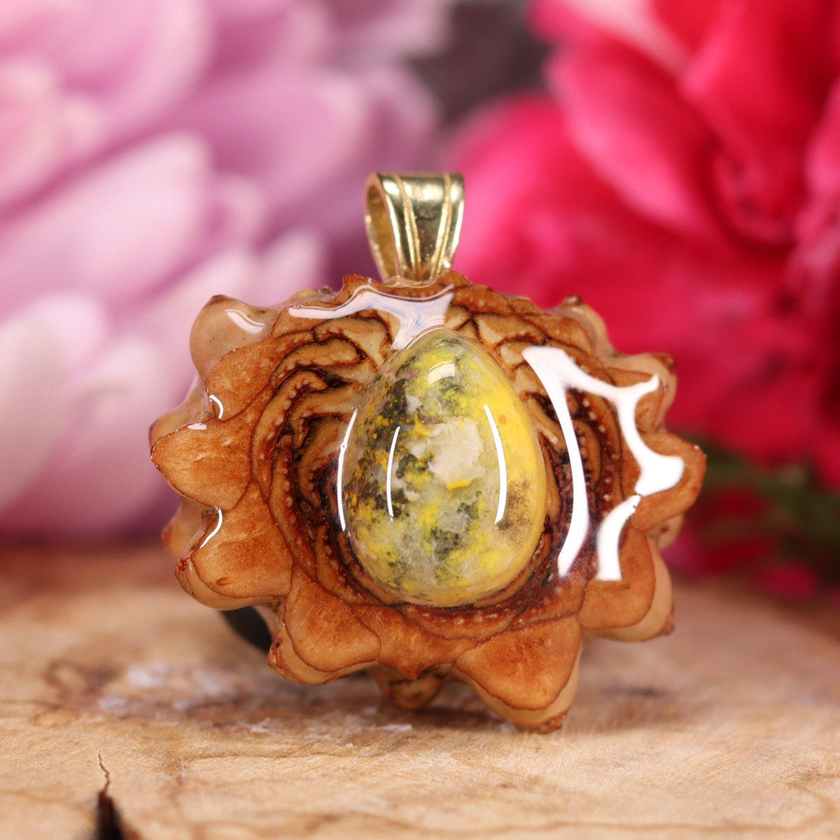 Bumblebee Jasper – Third Eye Pinecones