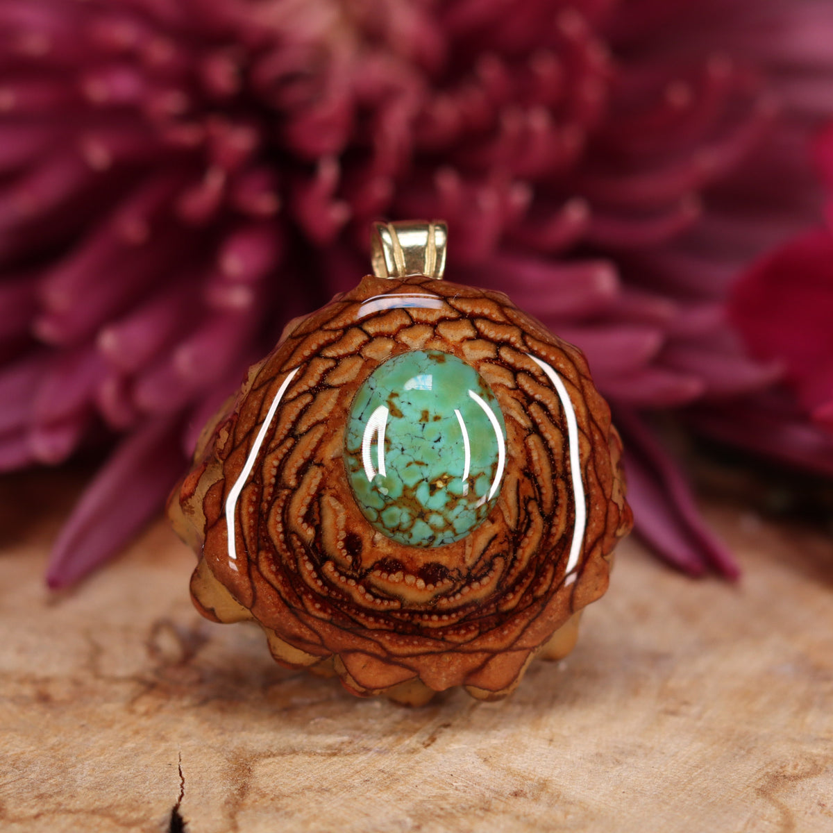 Turquoise – Third Eye Pinecones