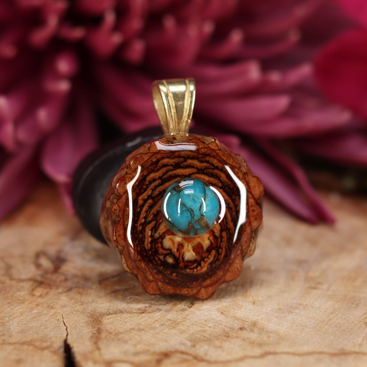Turquoise – Third Eye Pinecones