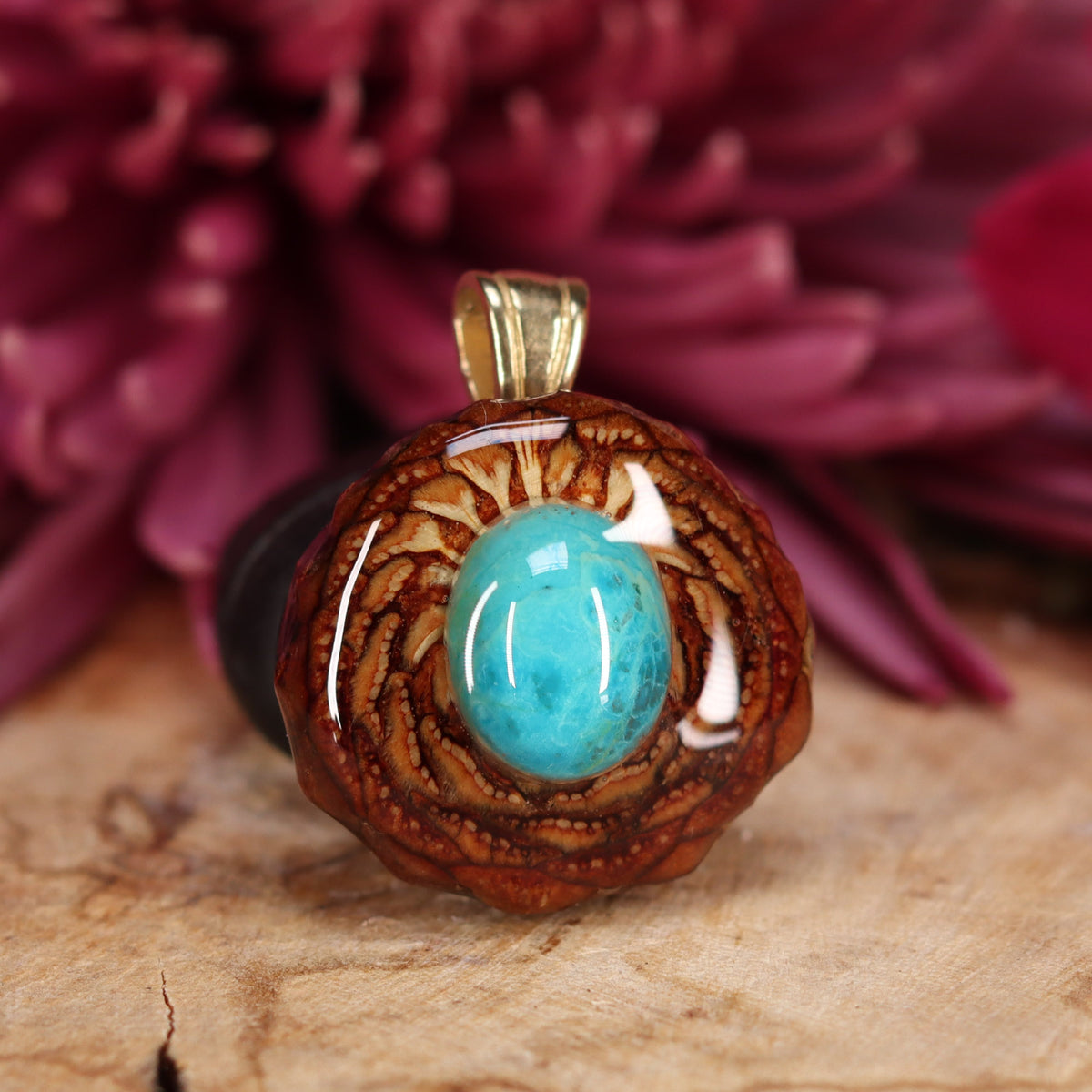 Turquoise – Third Eye Pinecones