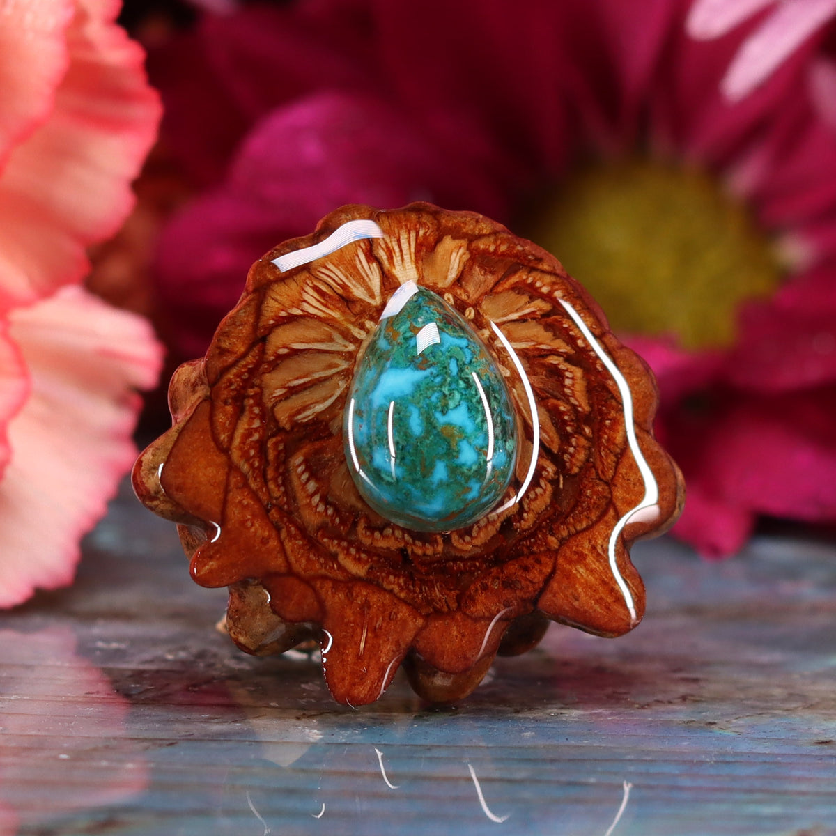 Chrysocolla – Third Eye Pinecones