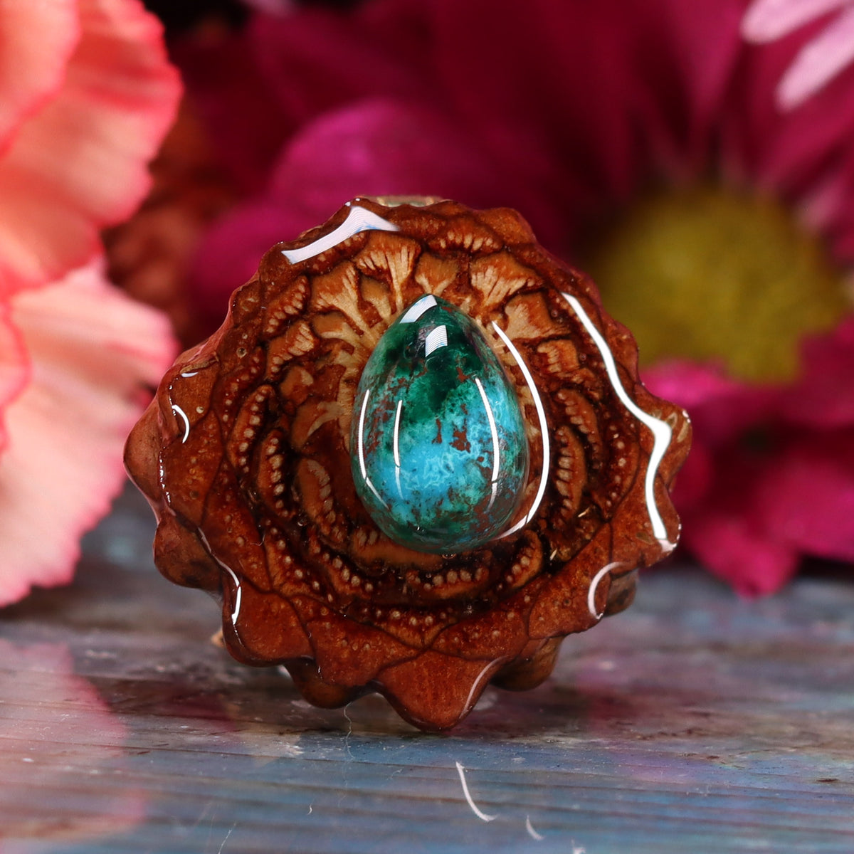 Chrysocolla – Third Eye Pinecones