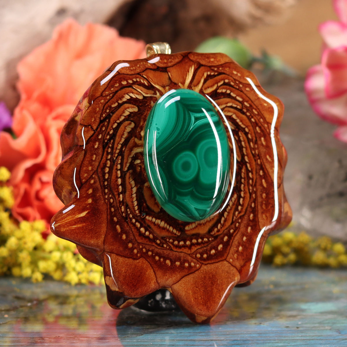 Malachite – Third Eye Pinecones
