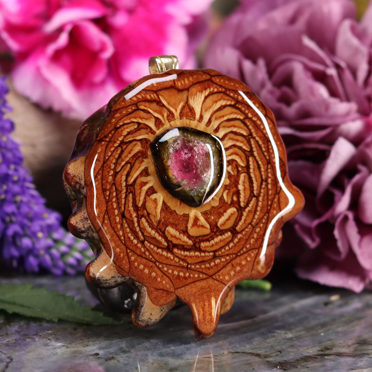 Watermelon Tourmaline – Third Eye Pinecones