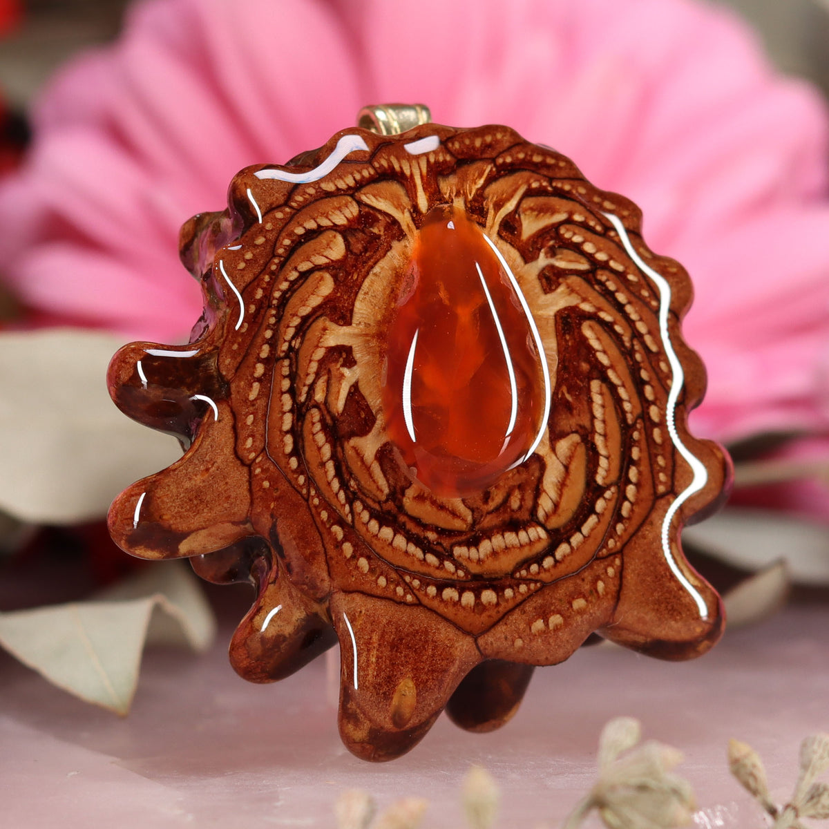Carnelian – Third Eye Pinecones