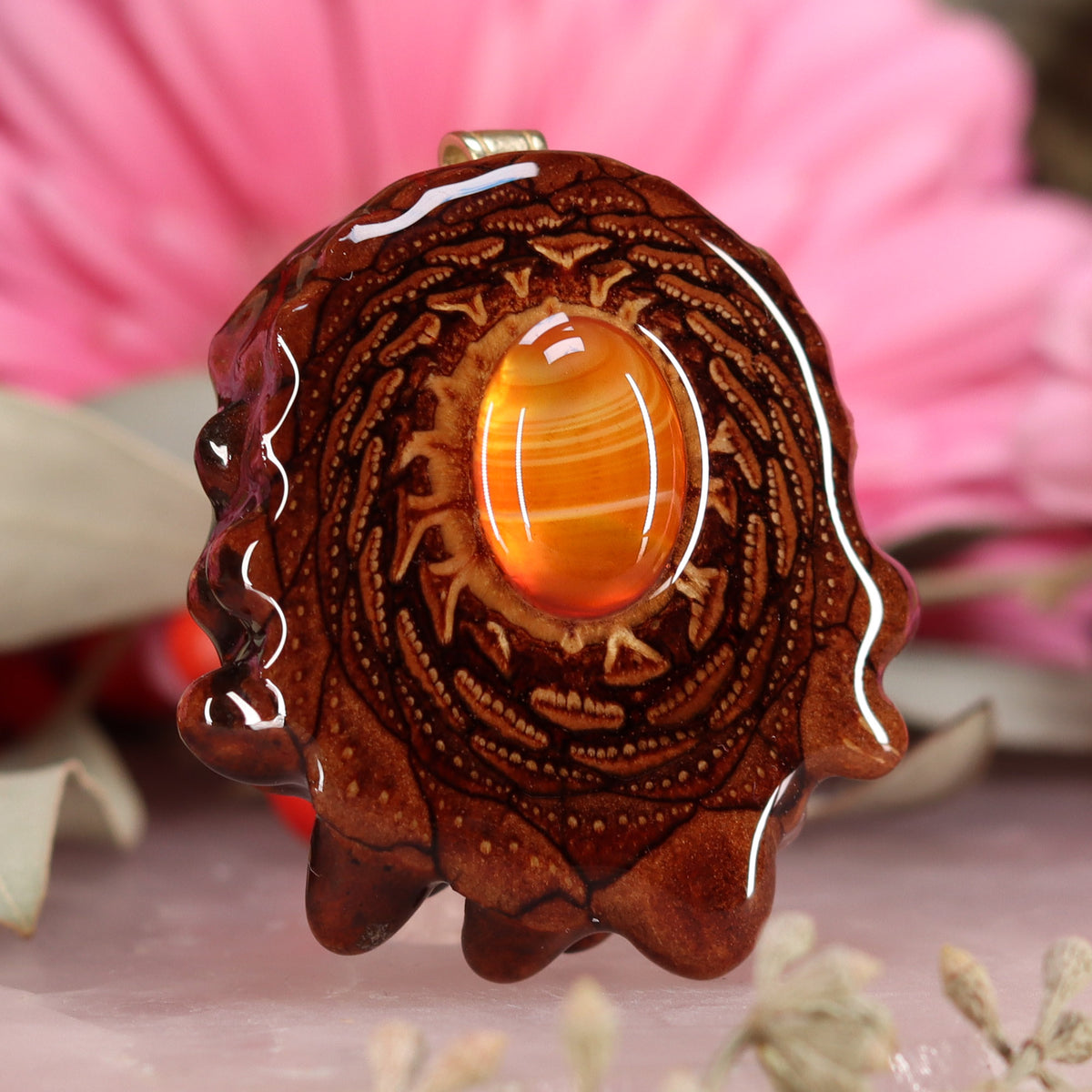 Carnelian – Third Eye Pinecones