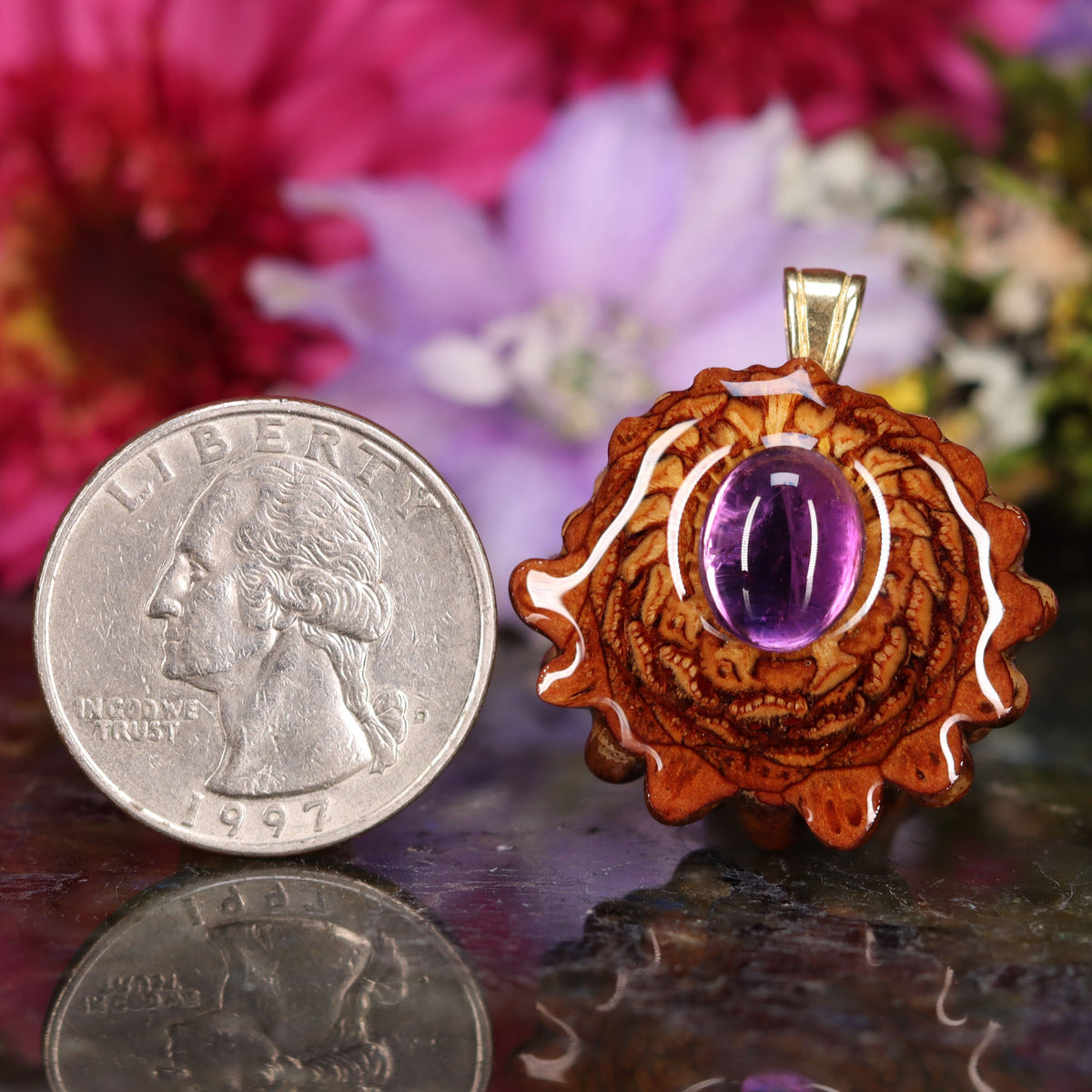 Amethyst – Third Eye Pinecones