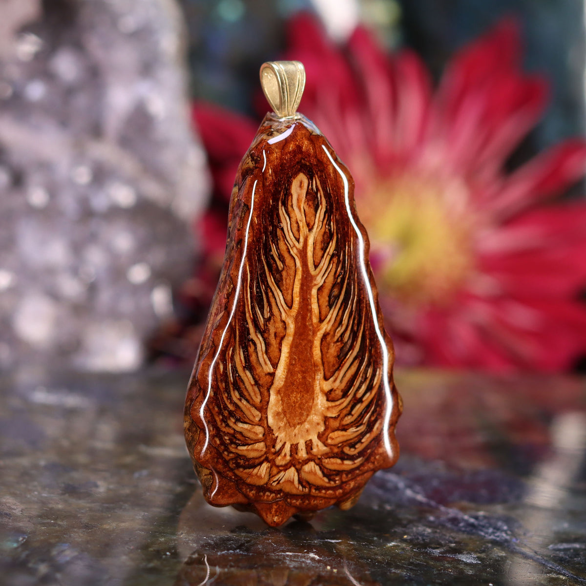 Natural Teardrop – Third Eye Pinecones