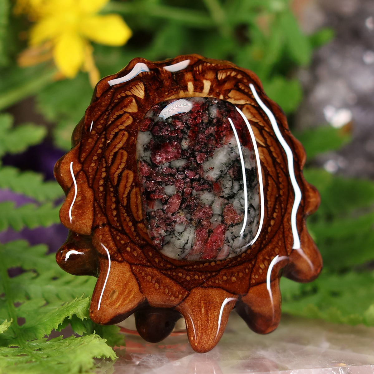 Eudialyte – Third Eye Pinecones