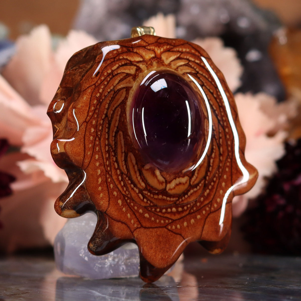 Amethyst – Third Eye Pinecones