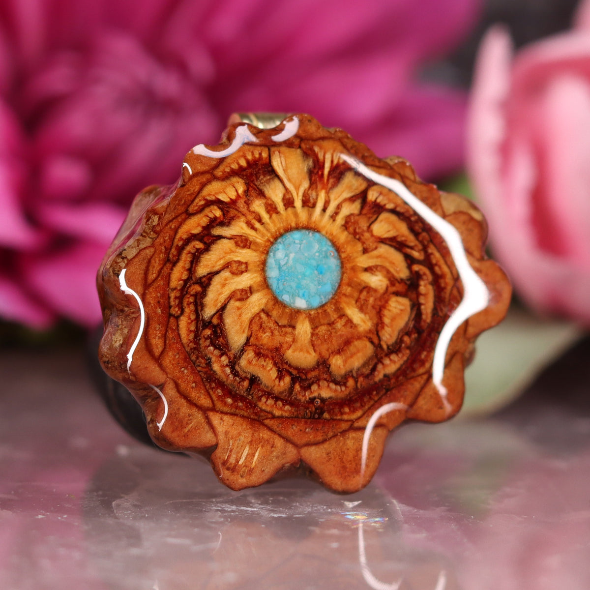 Crushed Turquoise (Glows) – Third Eye Pinecones
