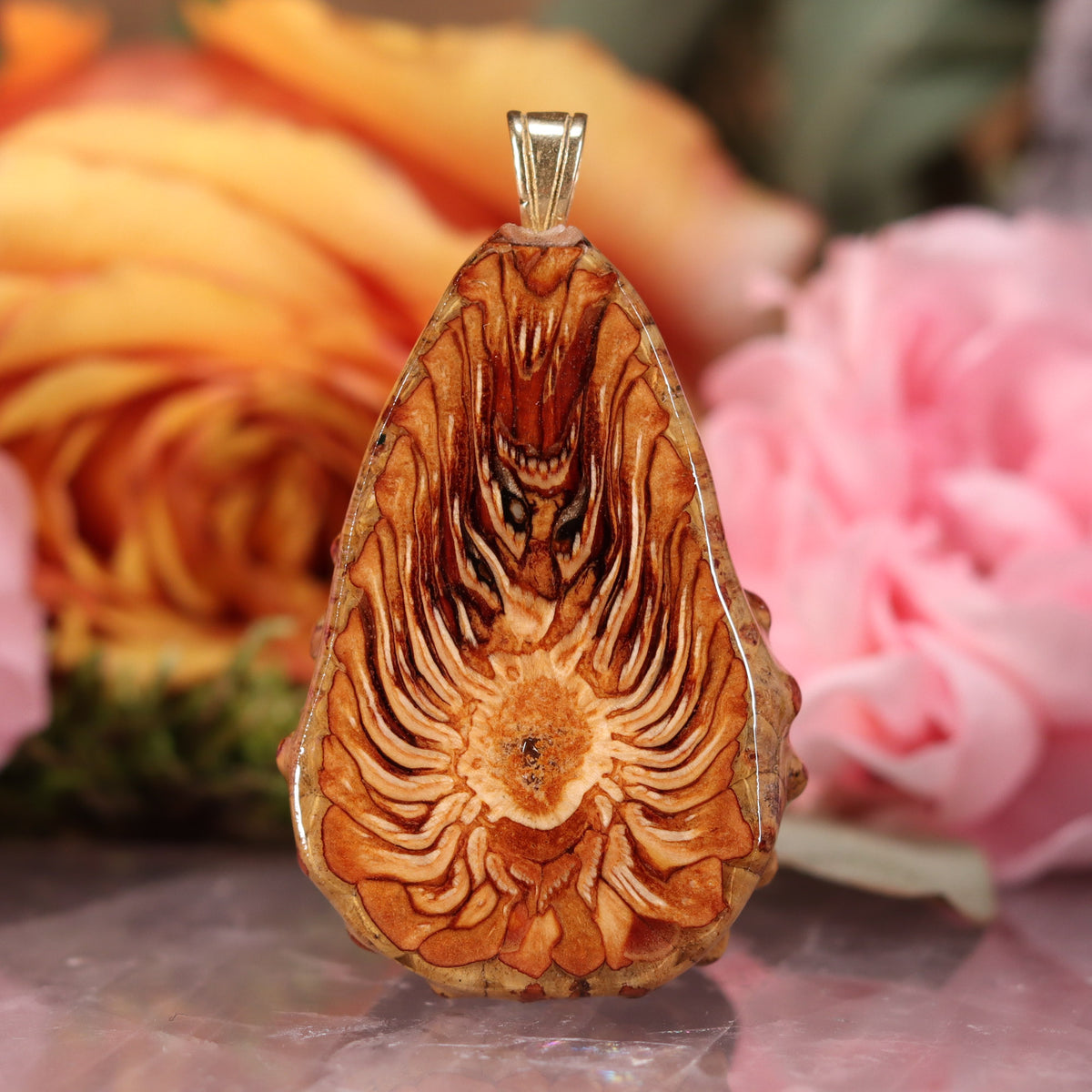 Malachite Teardrop – Third Eye Pinecones