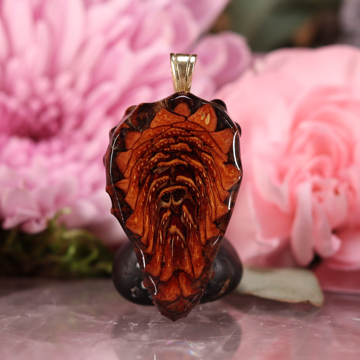 Amethyst Teardrop – Third Eye Pinecones