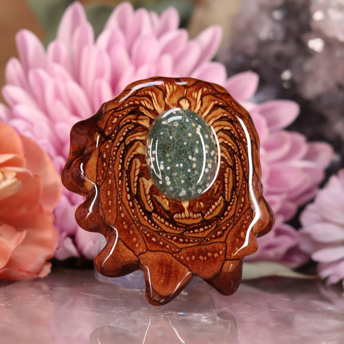 Ocean Jasper – Third Eye Pinecones