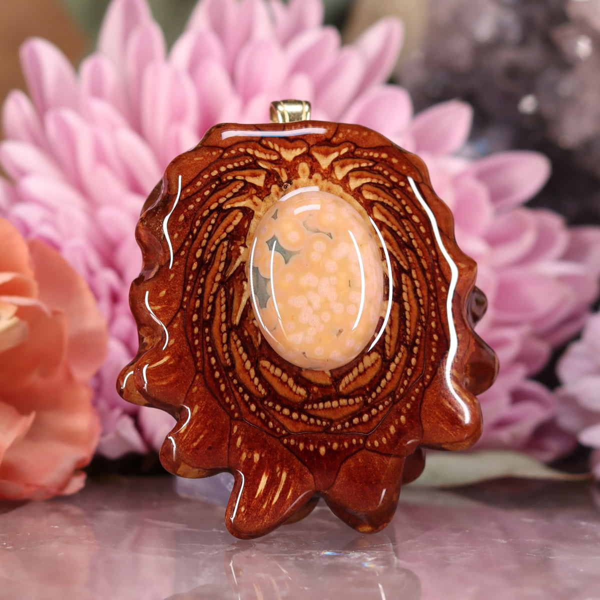 Ocean Jasper – Third Eye Pinecones