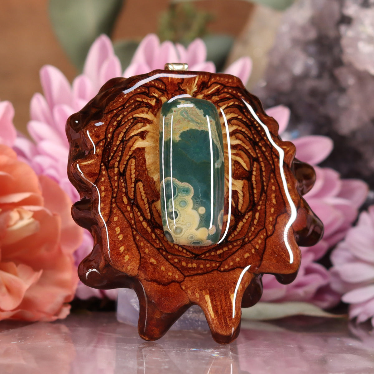 Ocean Jasper – Third Eye Pinecones