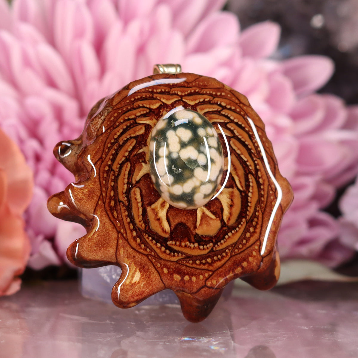 Ocean Jasper – Third Eye Pinecones