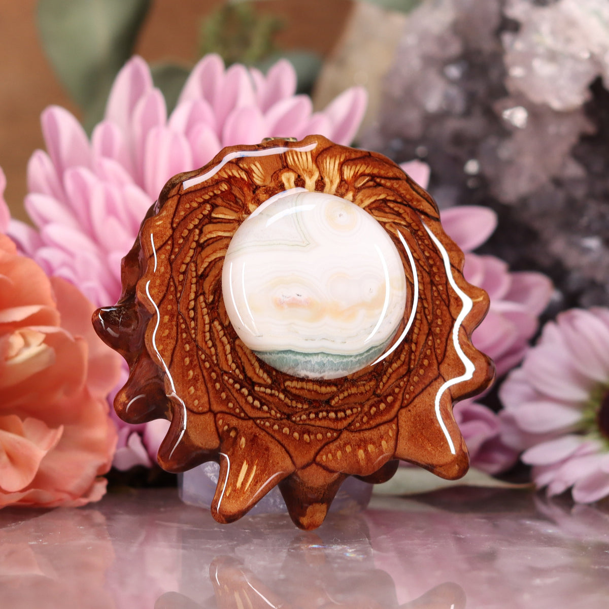 Ocean Jasper – Third Eye Pinecones