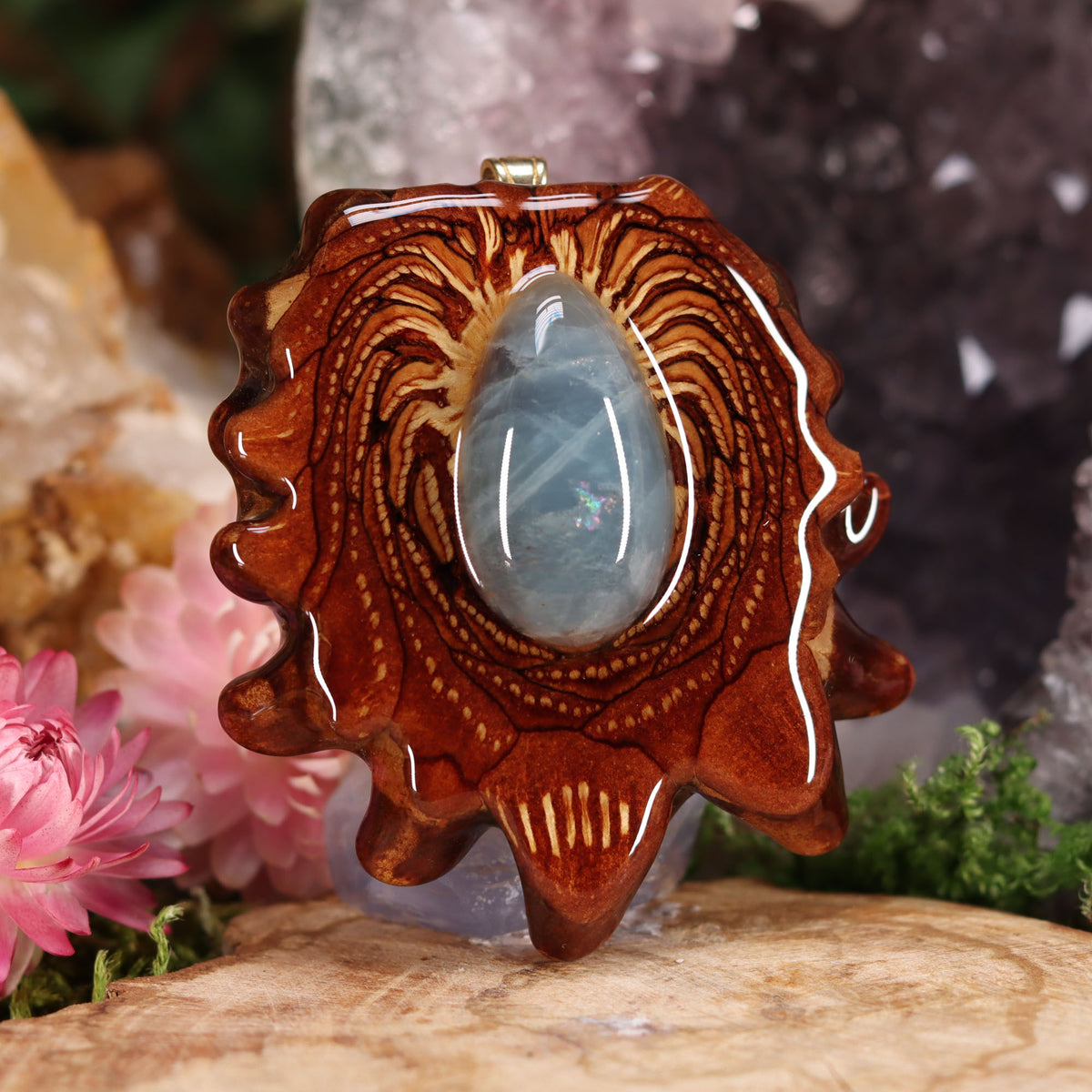 Aquamarine – Third Eye Pinecones
