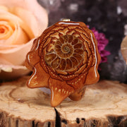 Shop All Pendants – Tagged "ammonite"– Third Eye Pinecones