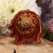 Shop All Pendants – Tagged "ammonite"– Third Eye Pinecones