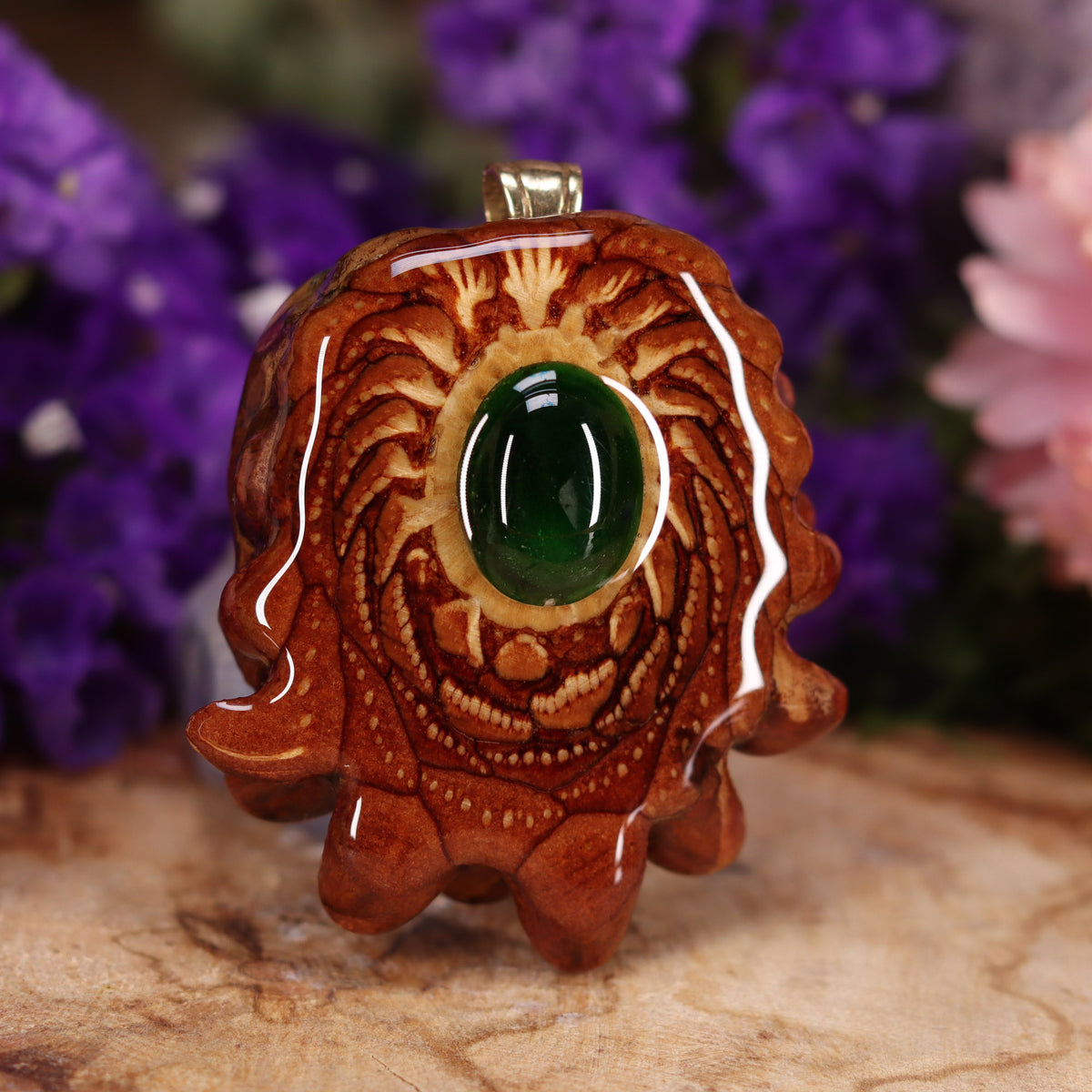 Chrome Diopside – Third Eye Pinecones