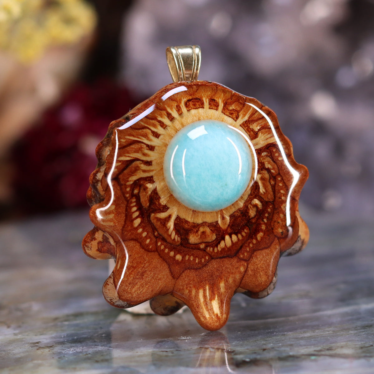 Amazonite – Third Eye Pinecones