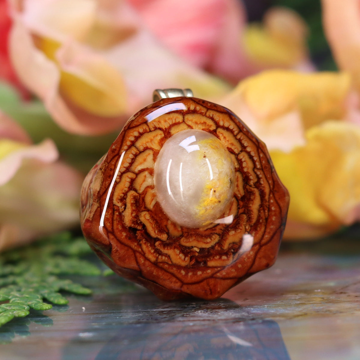 Bumblebee Jasper – Third Eye Pinecones