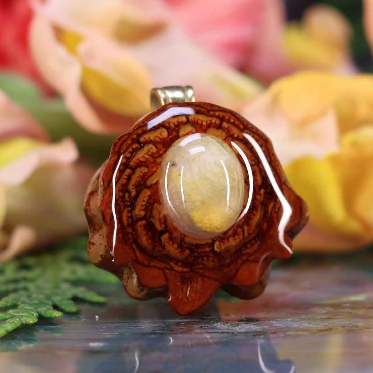 Bumblebee Jasper – Third Eye Pinecones