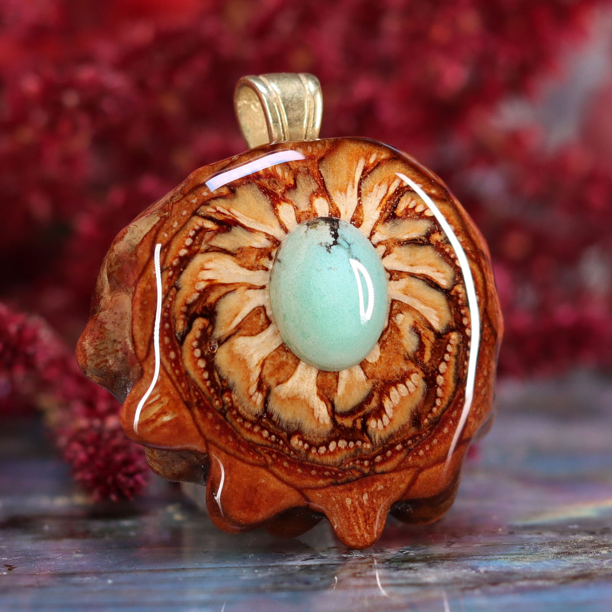 Turquoise – Third Eye Pinecones