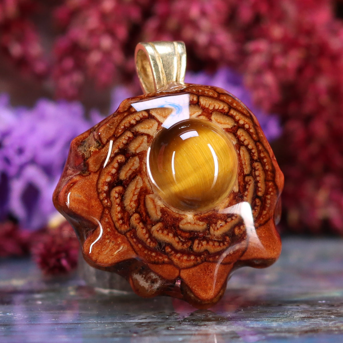 Yellow Tiger's Eye – Third Eye Pinecones