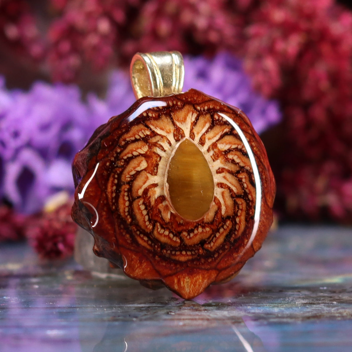 Yellow Tiger's Eye – Third Eye Pinecones