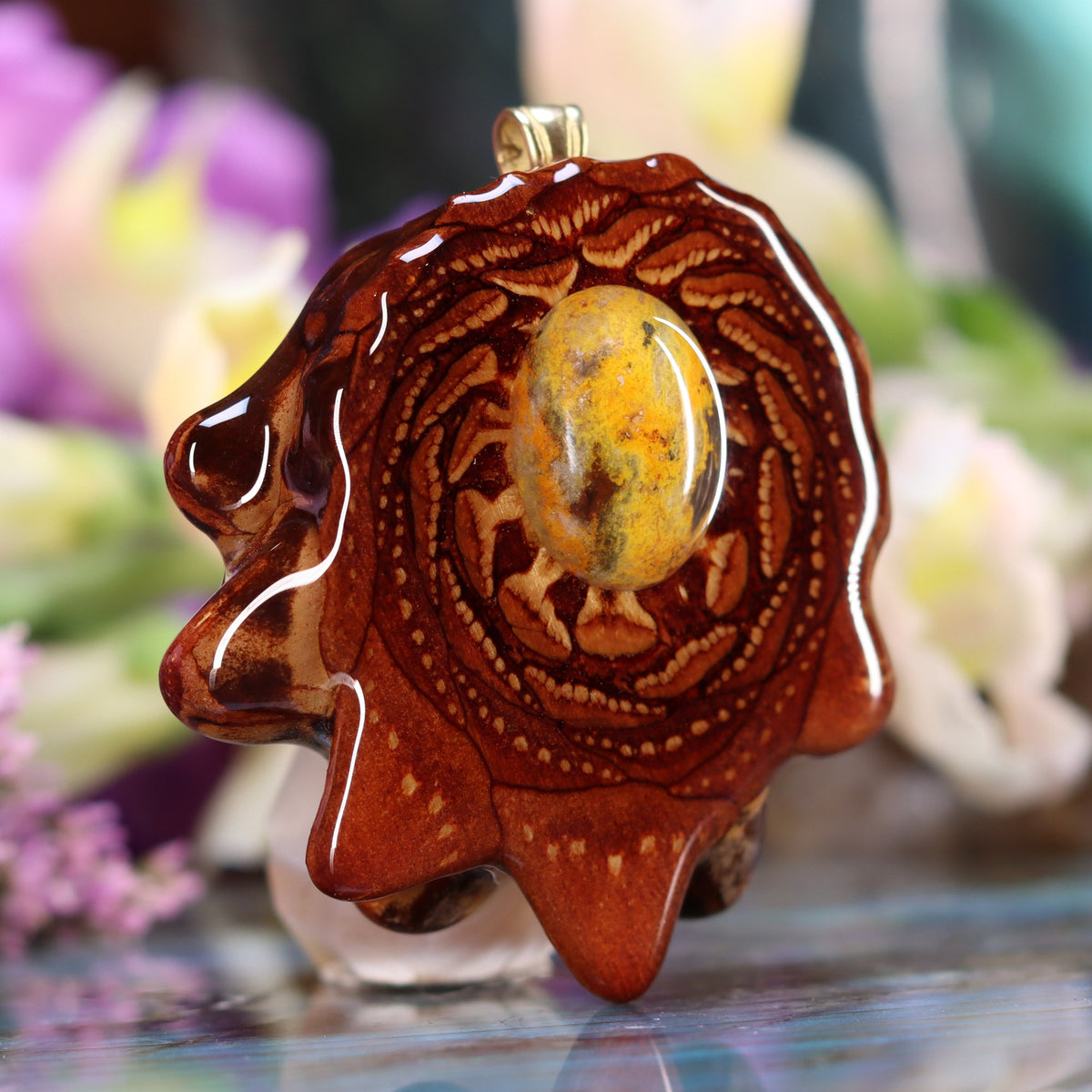 Bumblebee Jasper – Third Eye Pinecones