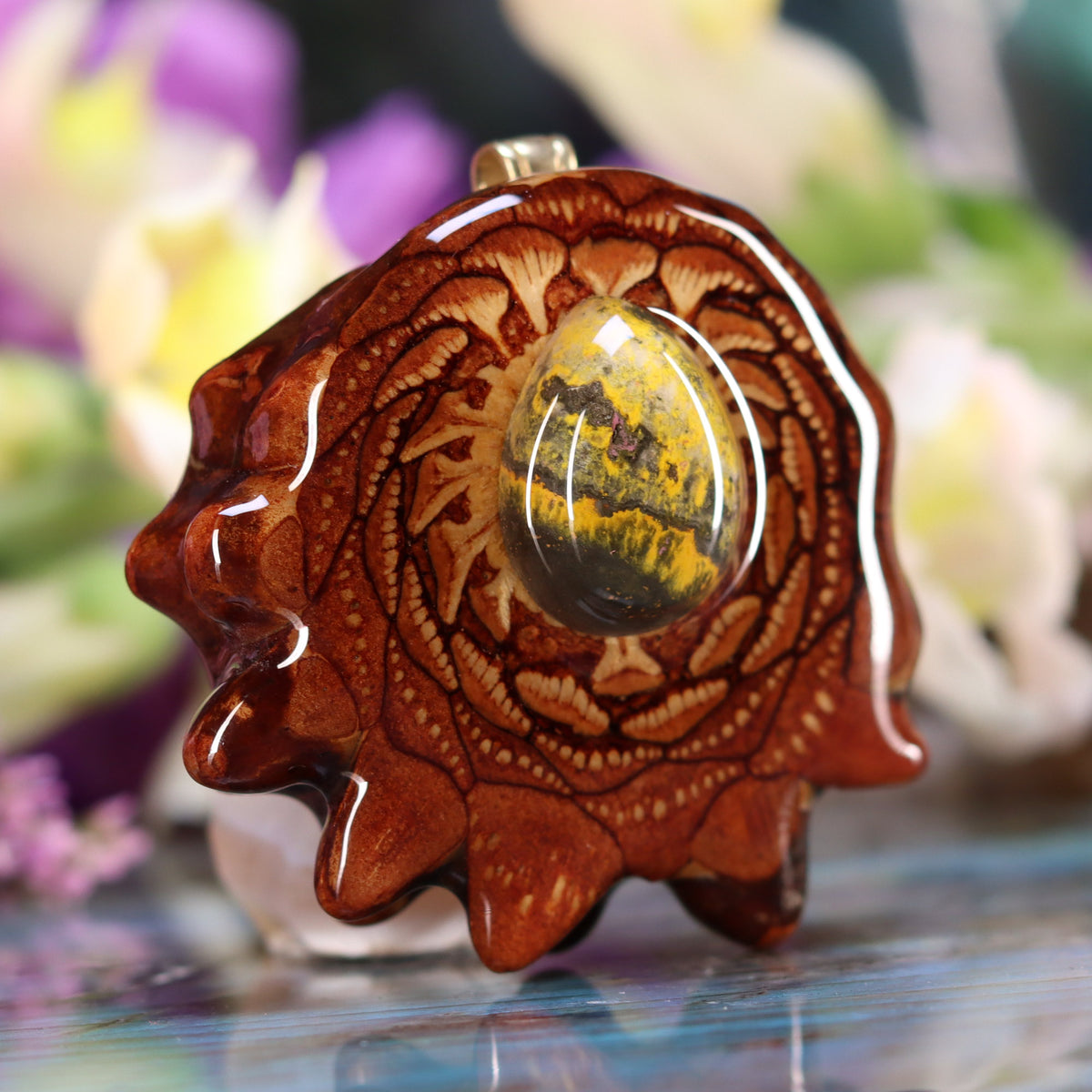 Bumblebee Jasper – Third Eye Pinecones