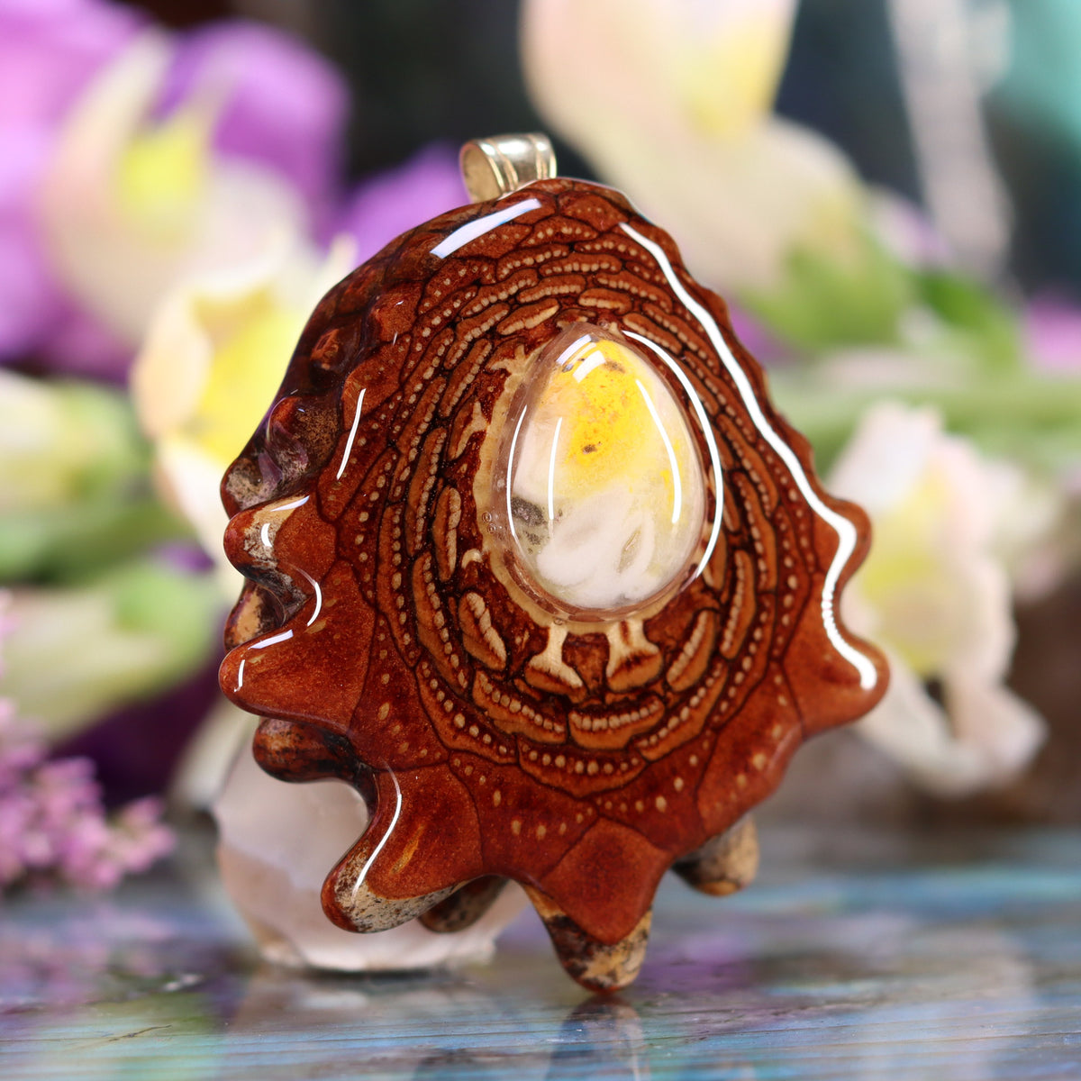 Bumblebee Jasper – Third Eye Pinecones
