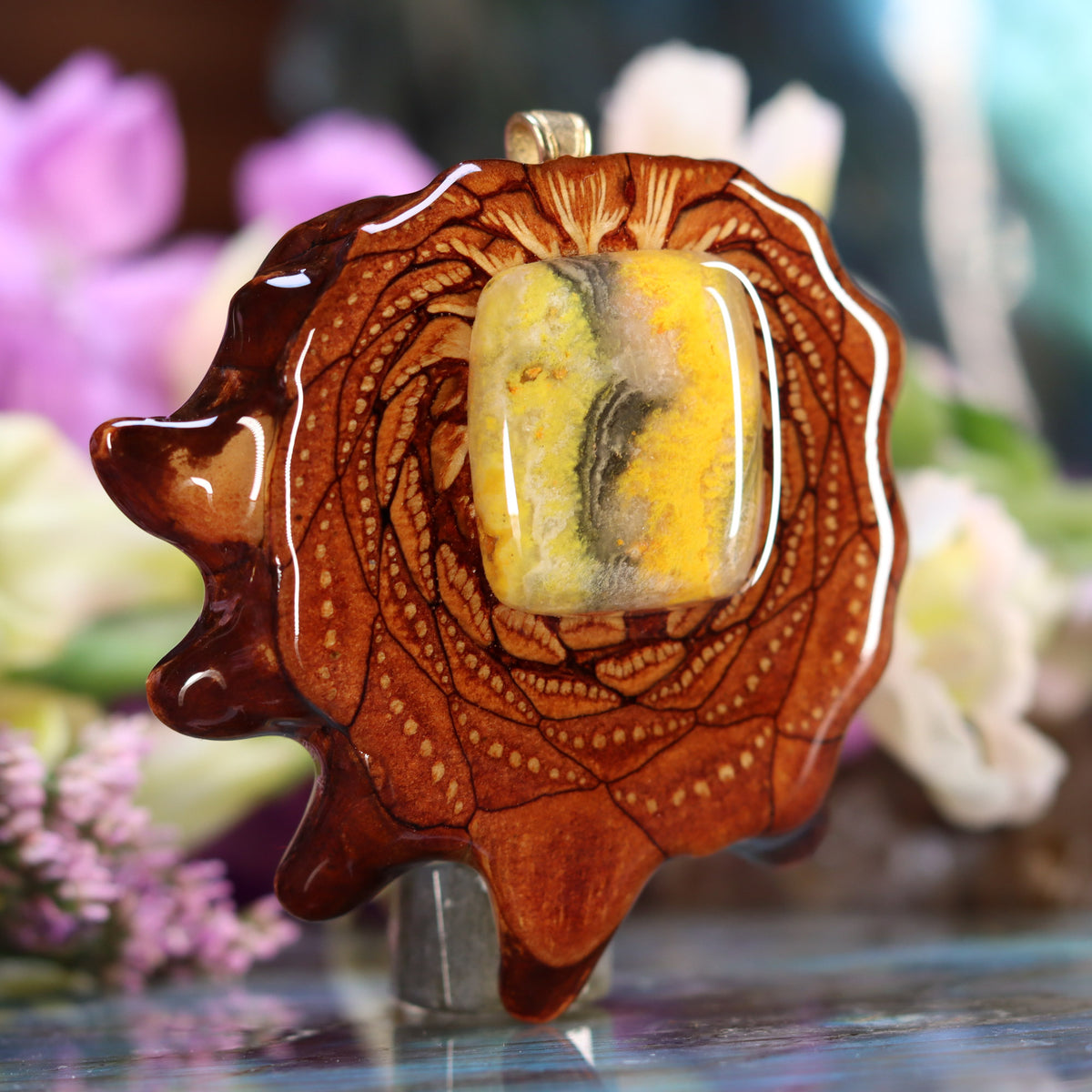 Bumblebee Jasper – Third Eye Pinecones