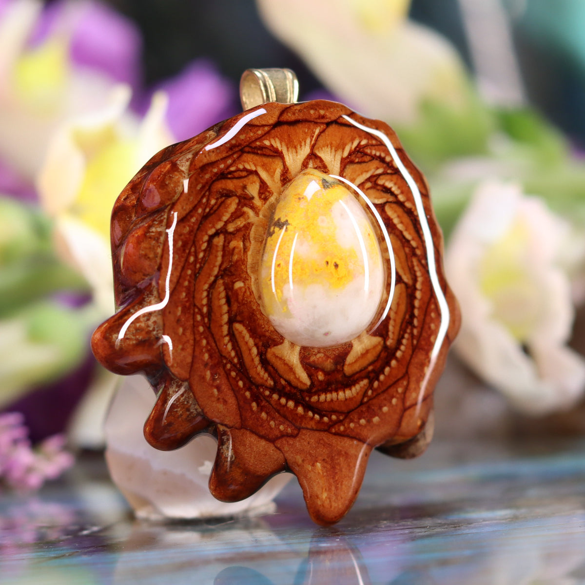 Bumblebee Jasper – Third Eye Pinecones