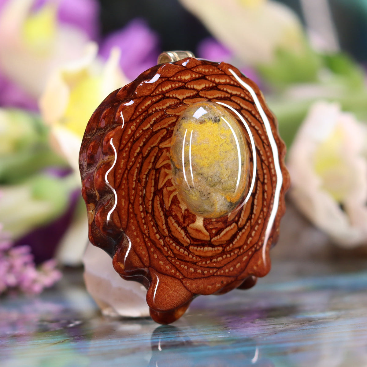 Bumblebee Jasper – Third Eye Pinecones