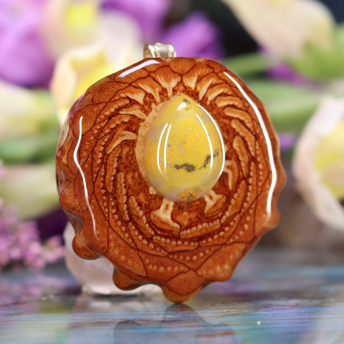 Bumblebee Jasper – Third Eye Pinecones