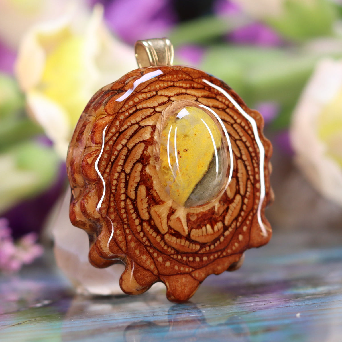 Bumblebee Jasper – Third Eye Pinecones