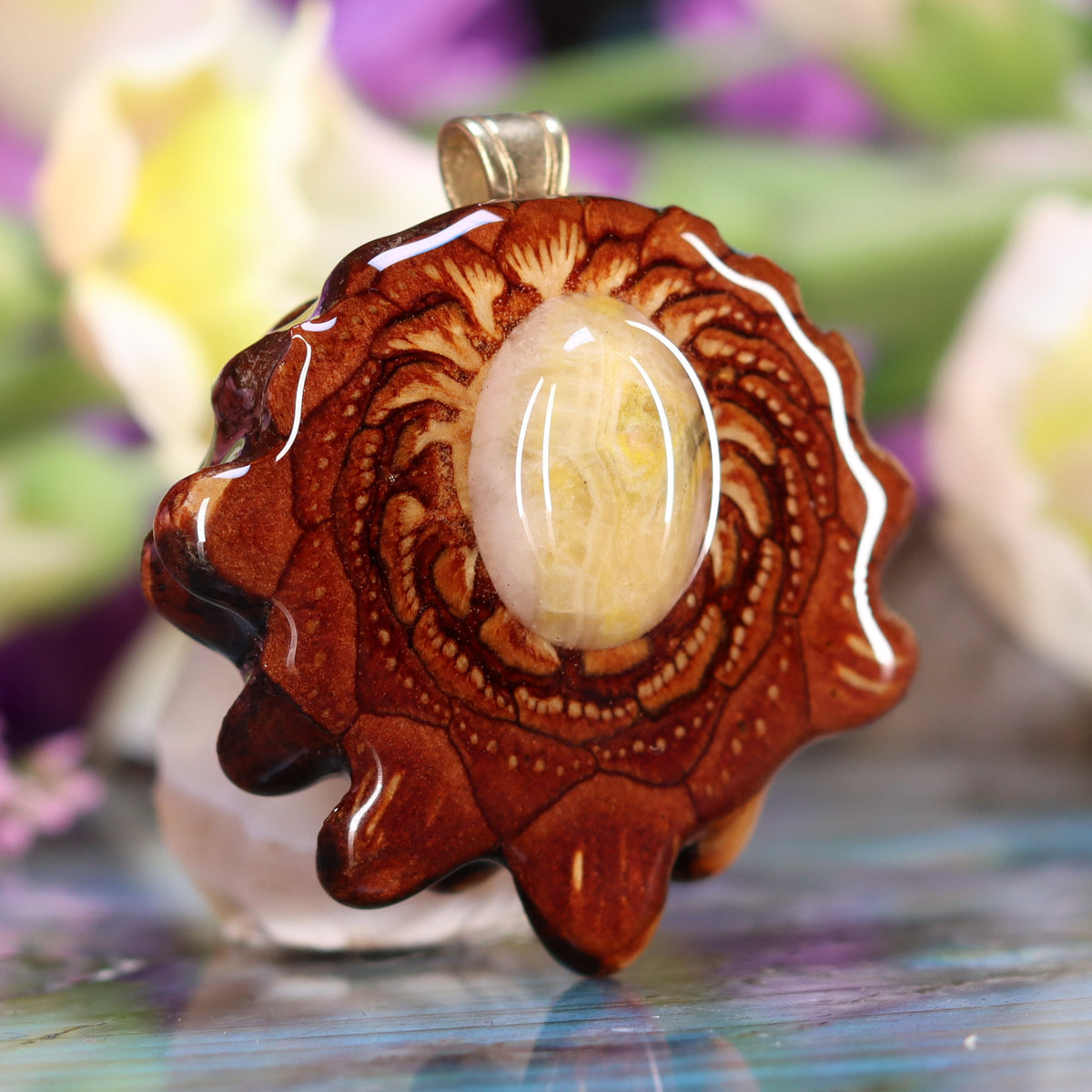 Bumblebee Jasper – Third Eye Pinecones