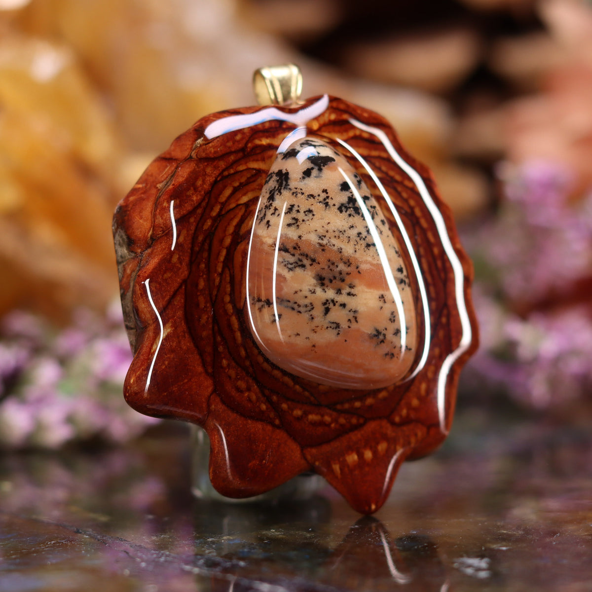 Dendritic Jasper – Third Eye Pinecones