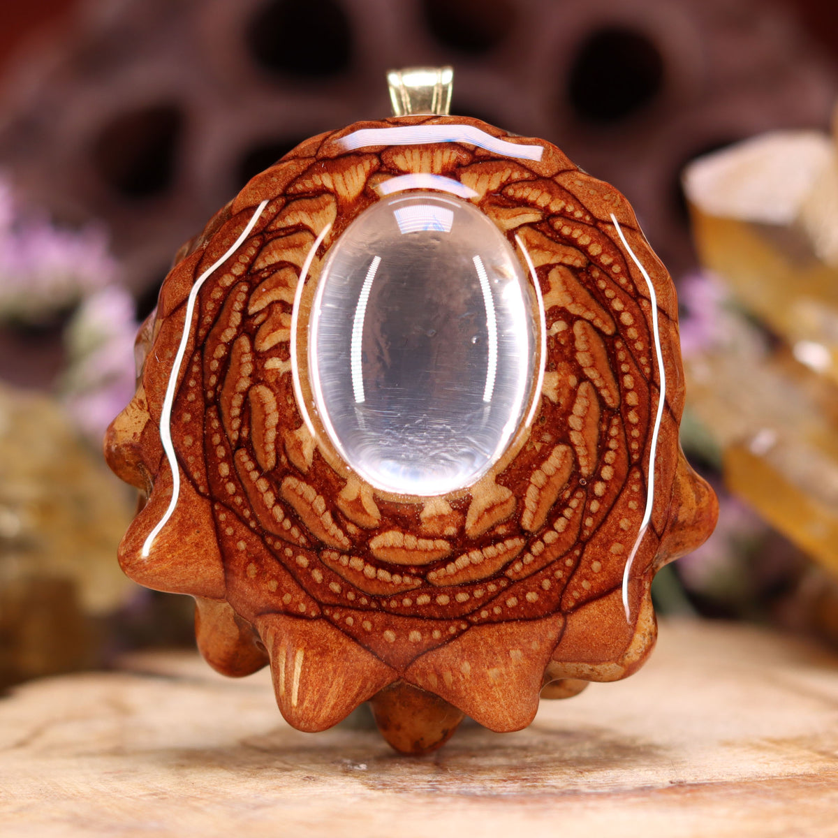 Rose Quartz – Third Eye Pinecones