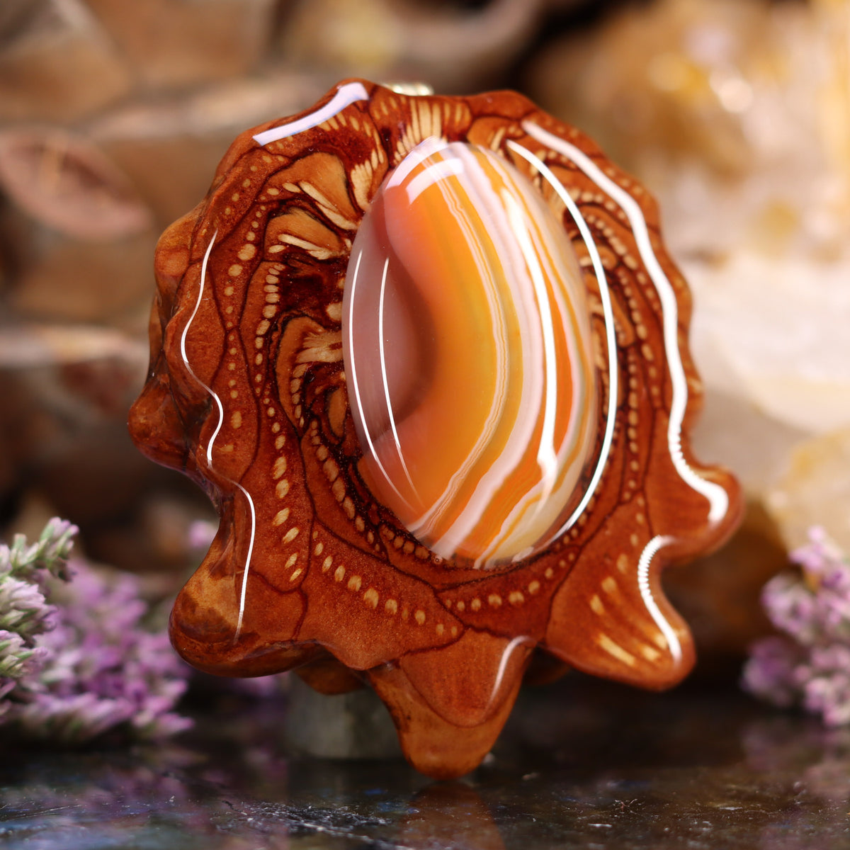 Carnelian – Third Eye Pinecones