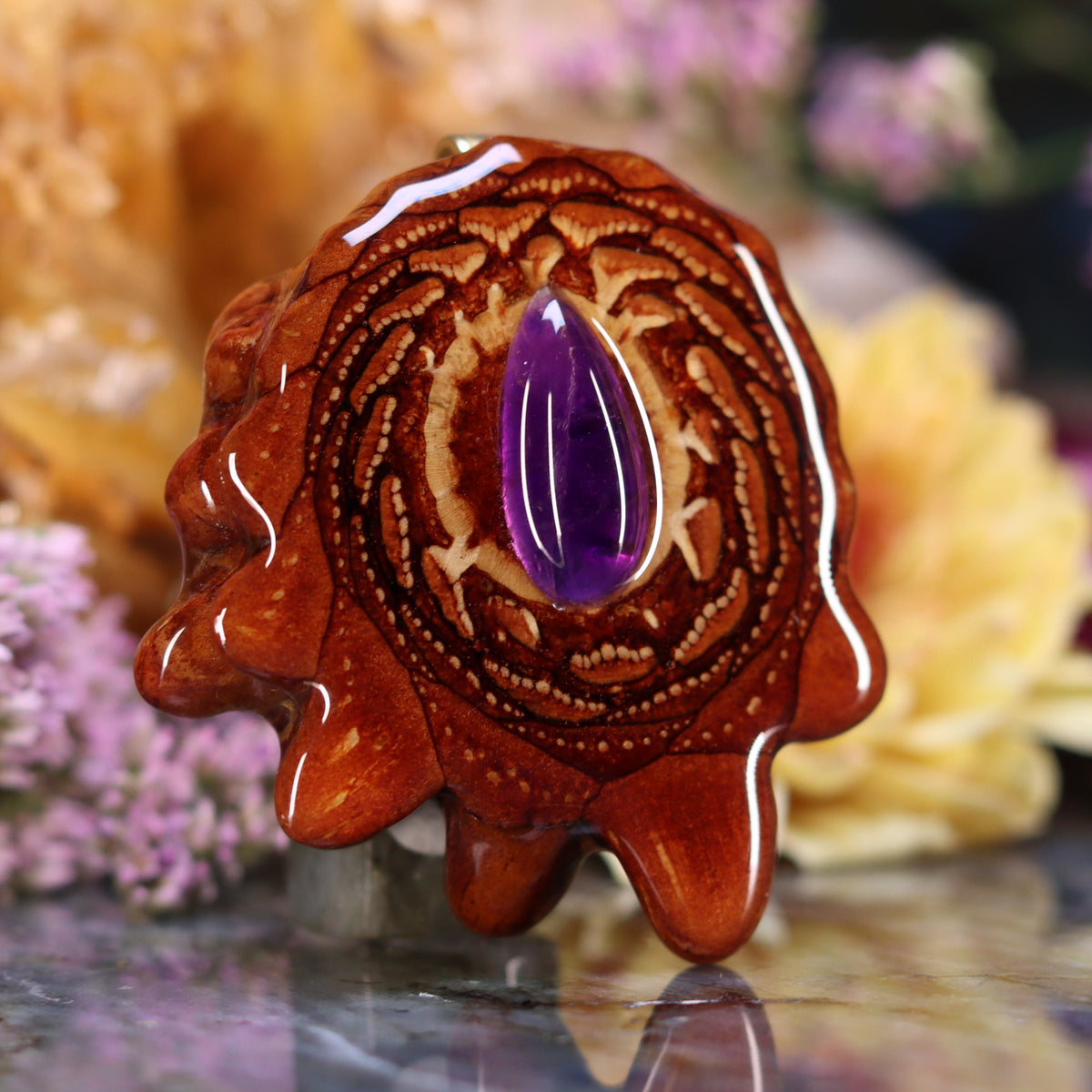 Amethyst – Third Eye Pinecones