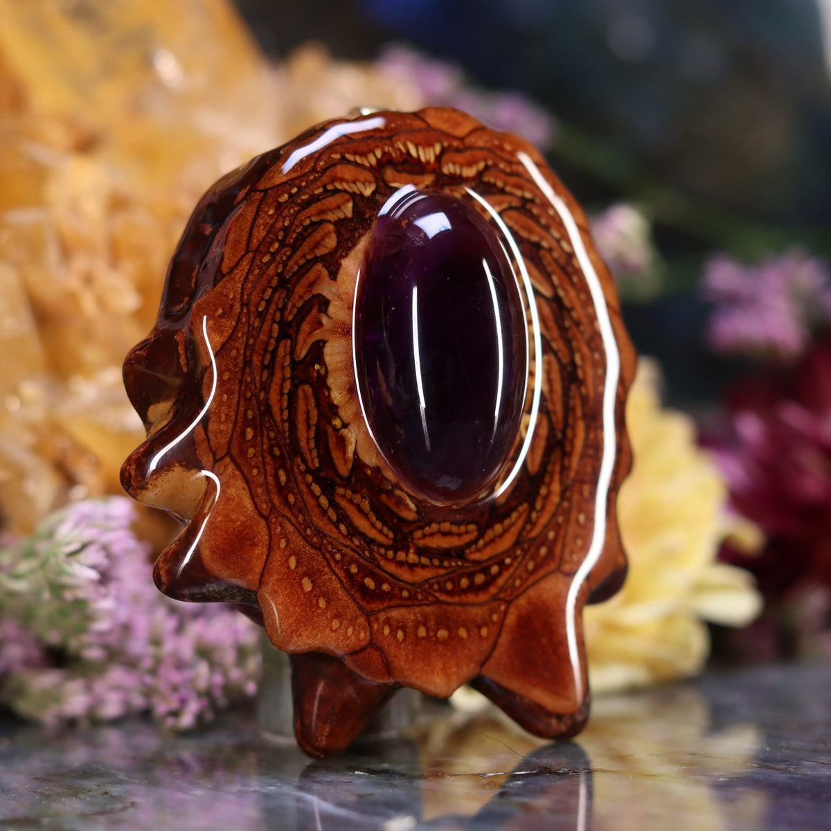 Amethyst – Third Eye Pinecones