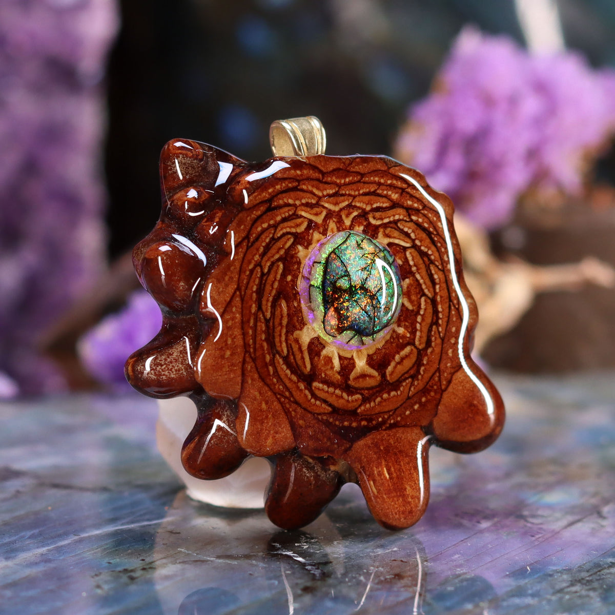Sterling Opal – Third Eye Pinecones