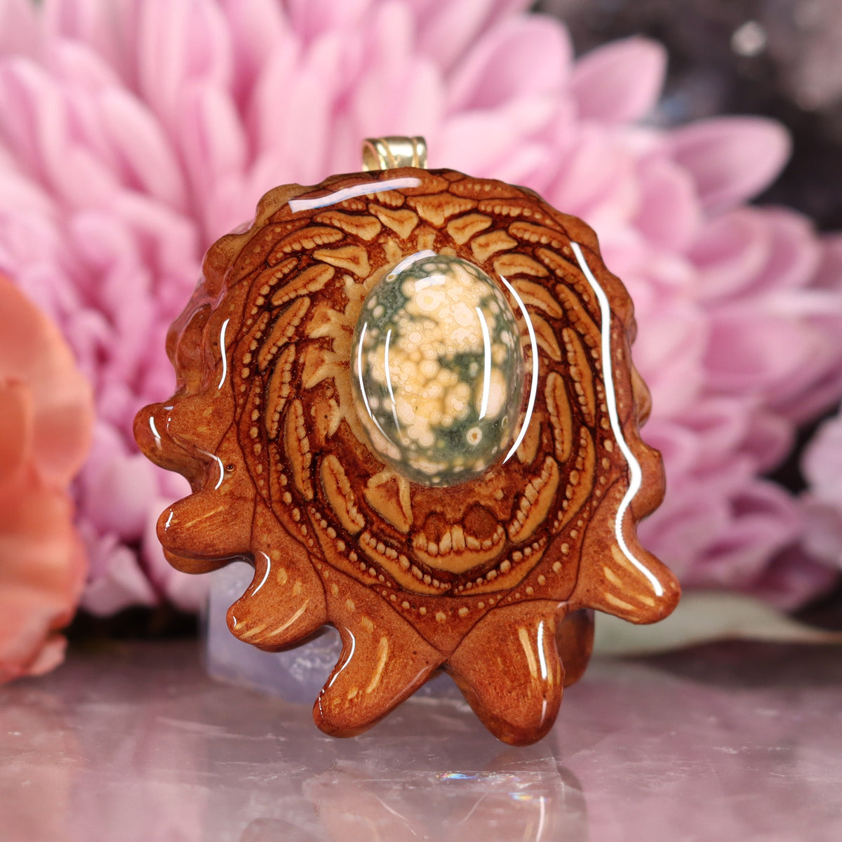Ocean Jasper – Third Eye Pinecones