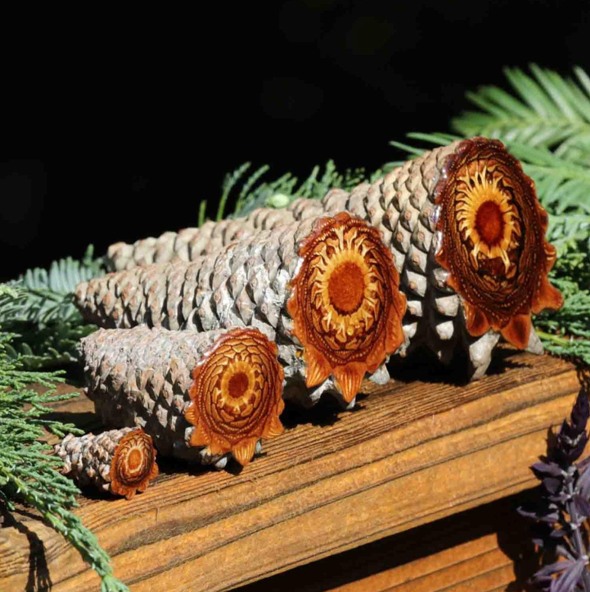 Altar Piece – Third Eye Pinecones